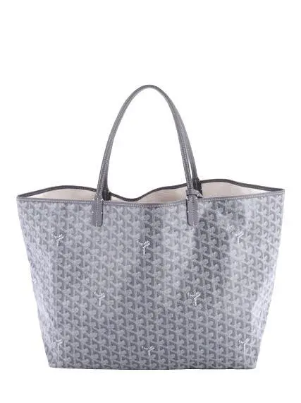 Goyard Saint Louis Tote Coated Canvas Gm - Grey