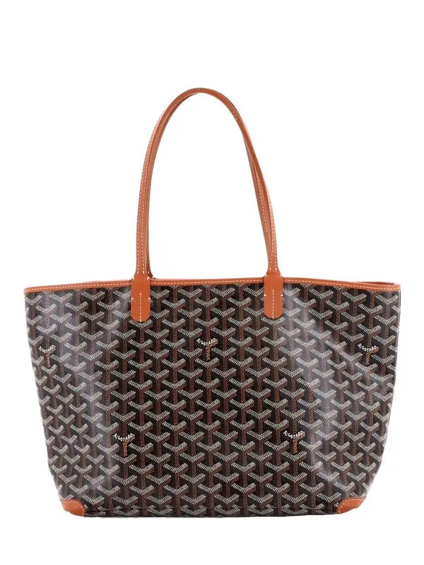 Goyard Artois Tote Coated Canvas Pm - Brown