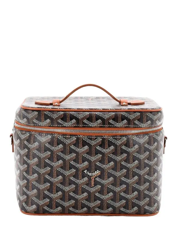 Goyard Muse Vanity Case Coated Canvas - Black