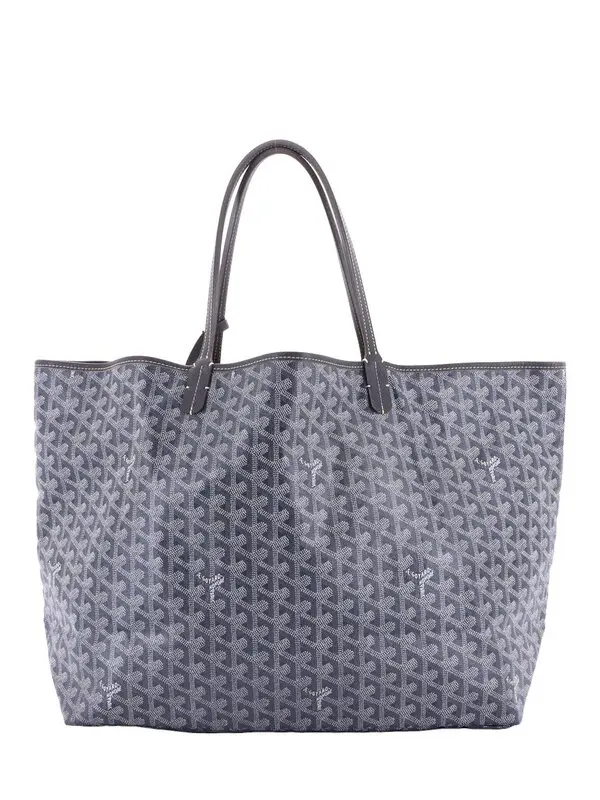 Goyard Saint Louis Gm Tote Coated Canvas - Gray