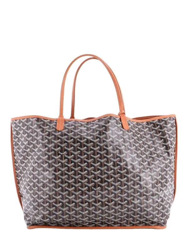 Goyard Anjou Reversible Tote Coated Canvas Gm - Brown