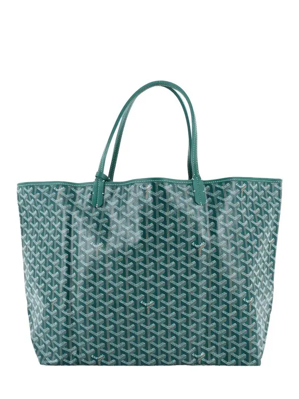 Goyard Saint Louis Gm Tote Coated Canvas - Green