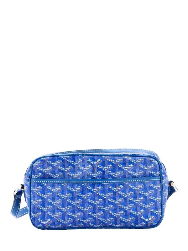 Goyard Cap Vert Bag Coated Canvas - Blue