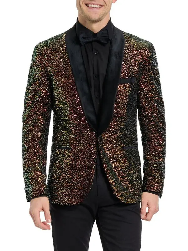 Opposuits Sequined Dinner Jacket - Sequins Multi
