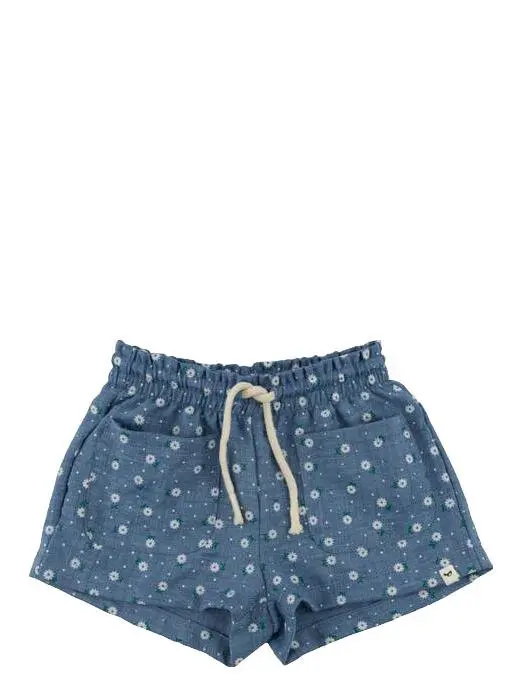 OH BABY! Sunbursts Libby Pocket Short - Denim