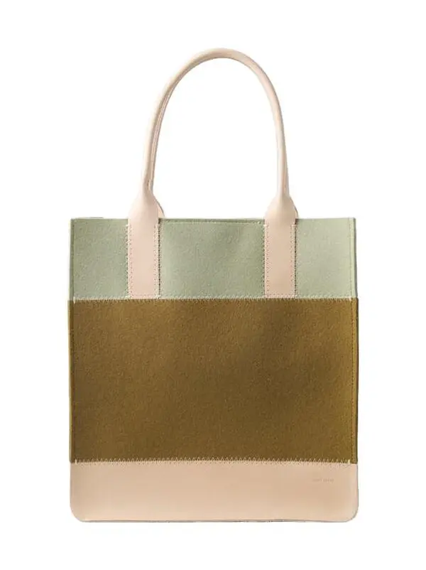 GRAF LANTZ Jaunt Mini Merino Wool Tote - Brine/dew