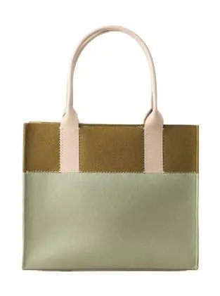 GRAF LANTZ Jaunt Merino Wool Midi Tote - Brine/dew