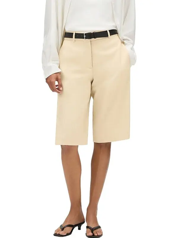 Another Tomorrow Bermuda Pant - Sand
