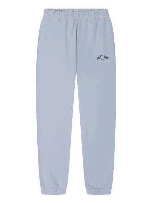 CALIFORNIA INCLINE Point Dume Fleece Sweatpants - Light Blue