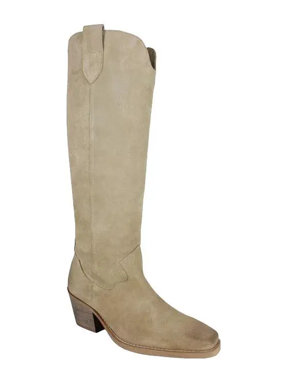 ZIGI Bangor Western Boots - Sand Suede