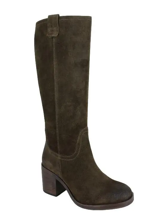 ZIGI Casper Knee High Boots - Brown Suede