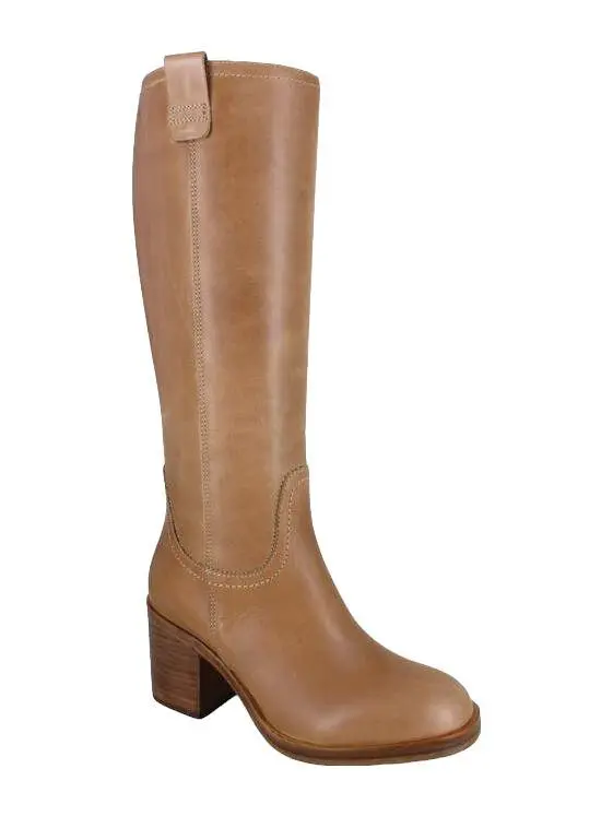 ZIGI Casper Knee High Boots - Camel Leather
