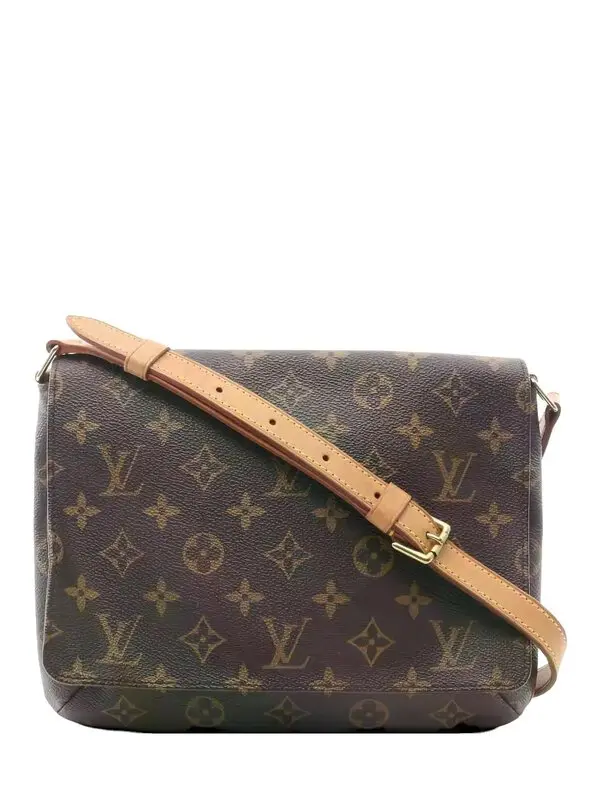 LOUIS VUITTON 2000 Musette Tango Crossbody Bag - Brown