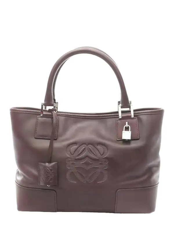 Loewe 2000s Amazona Justa Tote Bag - Brown