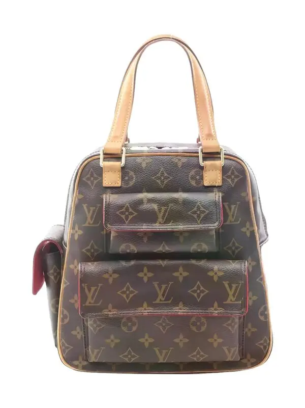 LOUIS VUITTON 2003 Exantricite Monogram Handbag - Brown