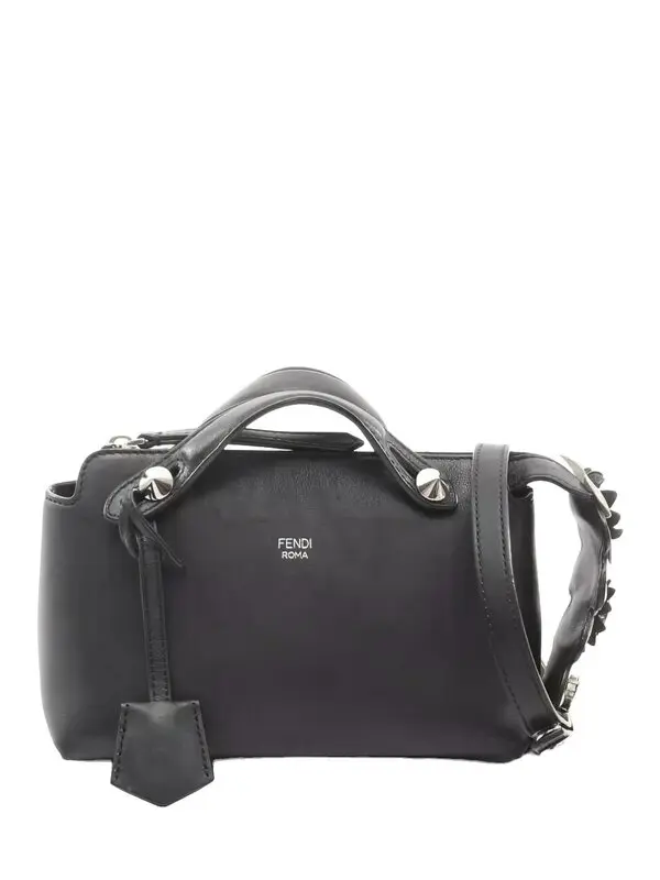 Fendi 00s 'the Way' Leather Mini Tote Bag - Black
