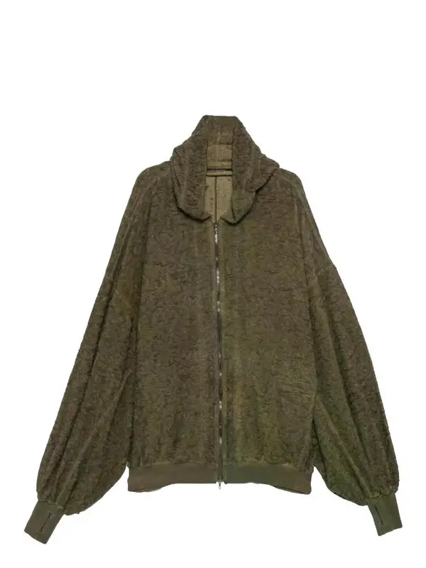 JULIUS Monk Hoodie - Green