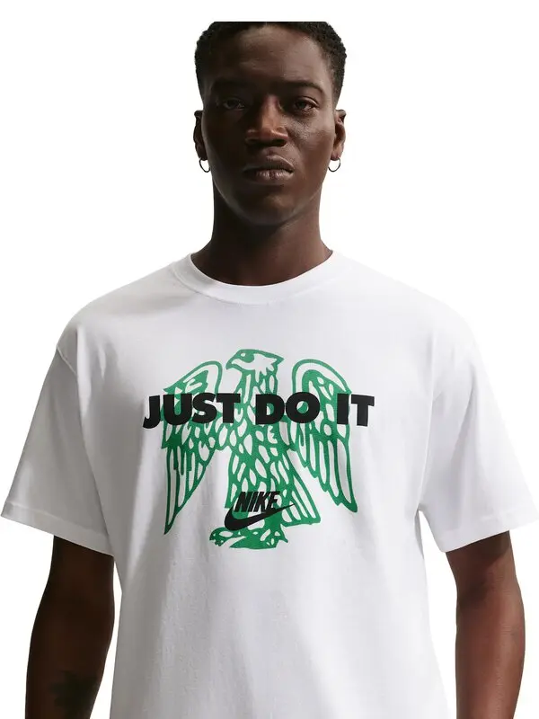 Nike Nigeria 1996 Reissue Soccer T-shirt - White