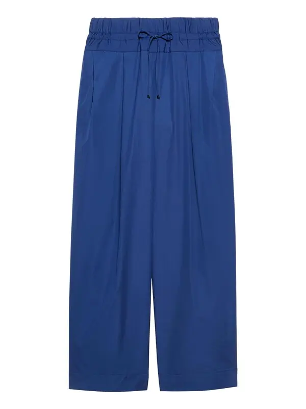 Max & Co. Cotton Drawstring Trousers - Blue