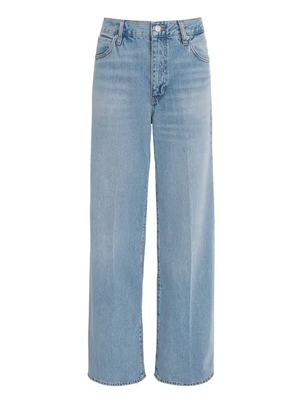 FRAME The Stroll Wide-leg Jeans - Blue