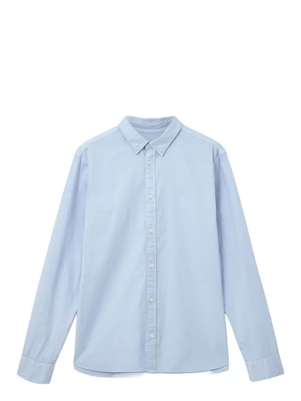 ALLSAINTS Stretch-cotton Hawthorne Shirt - Blue