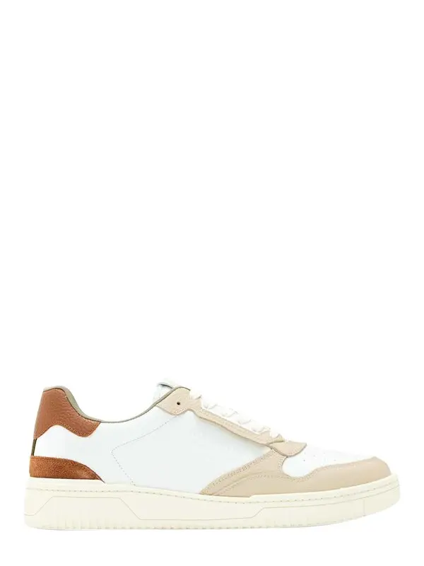 ALLSAINTS Leather-suede Regan Sneakers - White