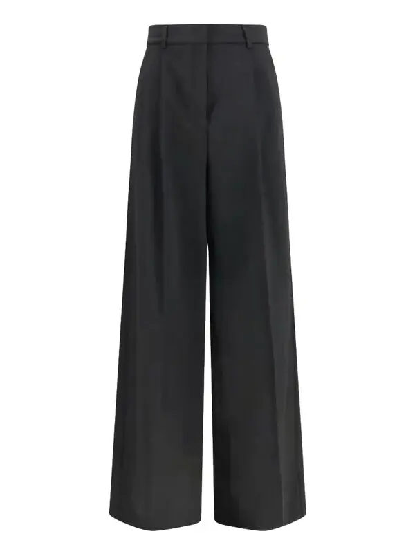 Max Mara Wide-leg Trousers - Grey