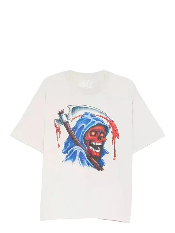 MELT Graphic-print T-shirt - Neutrals