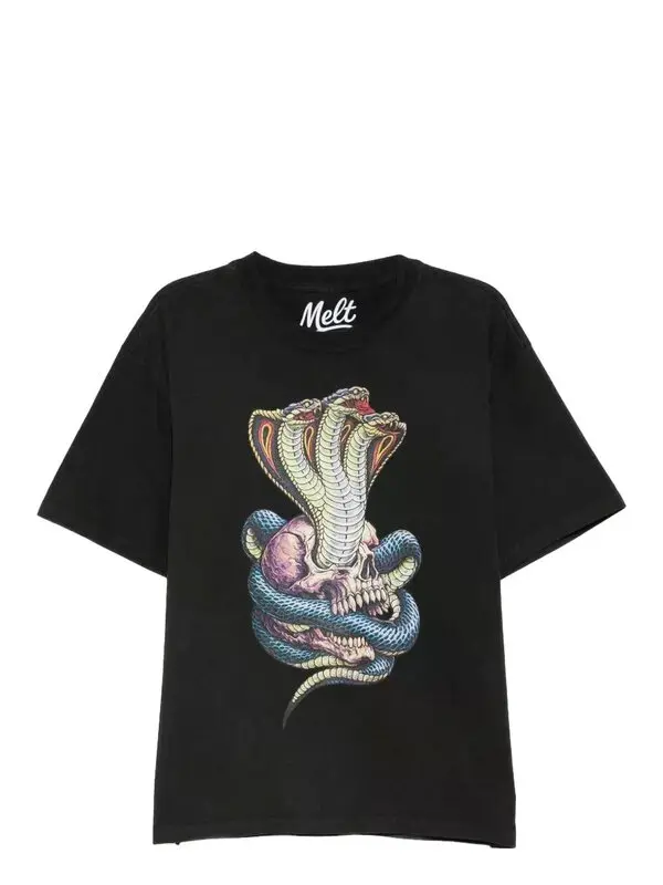 MELT Graphic-print T-shirt - Grey