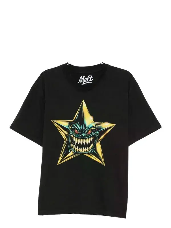 MELT Star Graphic T-shirt - Black