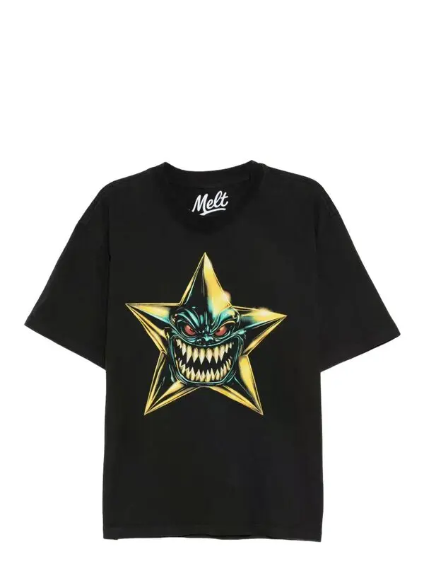 MELT Star Graphic T-shirt - Black