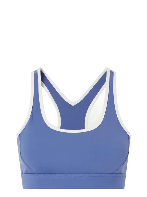 Varley Selma Freesoft Jersey Sports Bra - Blue