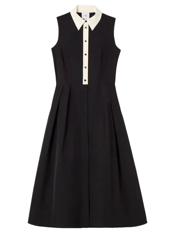 GWYN Faye Dress - Black,ivory