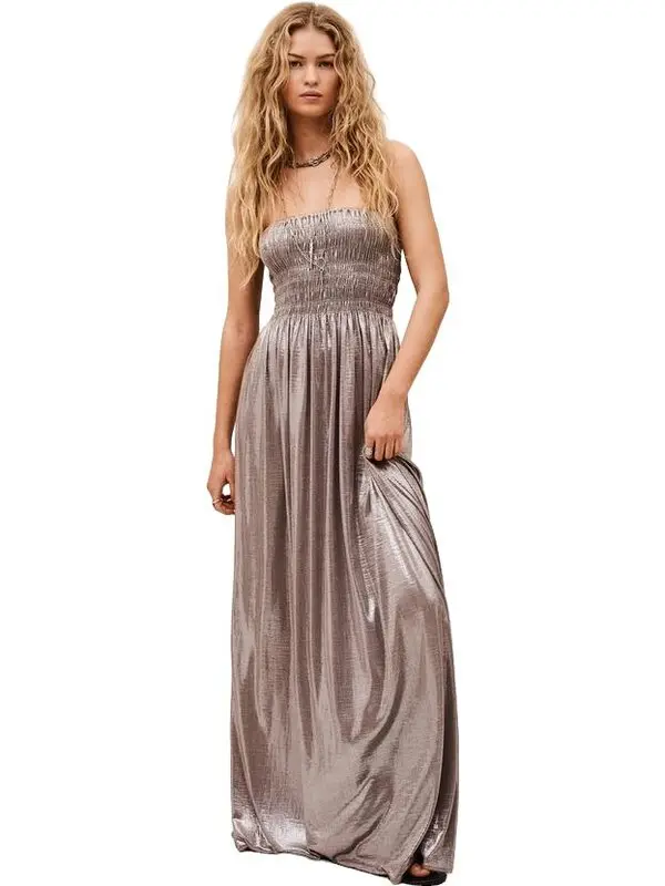Ba&sh Isabella Maxi Dress - Gray