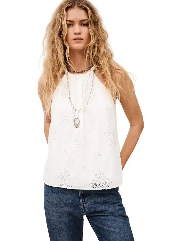 Ba&sh Cami Top - White