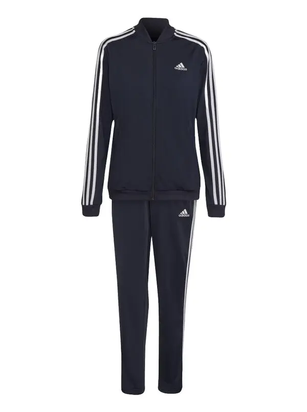 Adidas Essentials 3-stripes Track Suit - Legend Ink / White