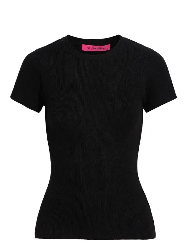 THE ELDER STATESMAN Delicash Cashmere And Silk-blend T-shirt - Black