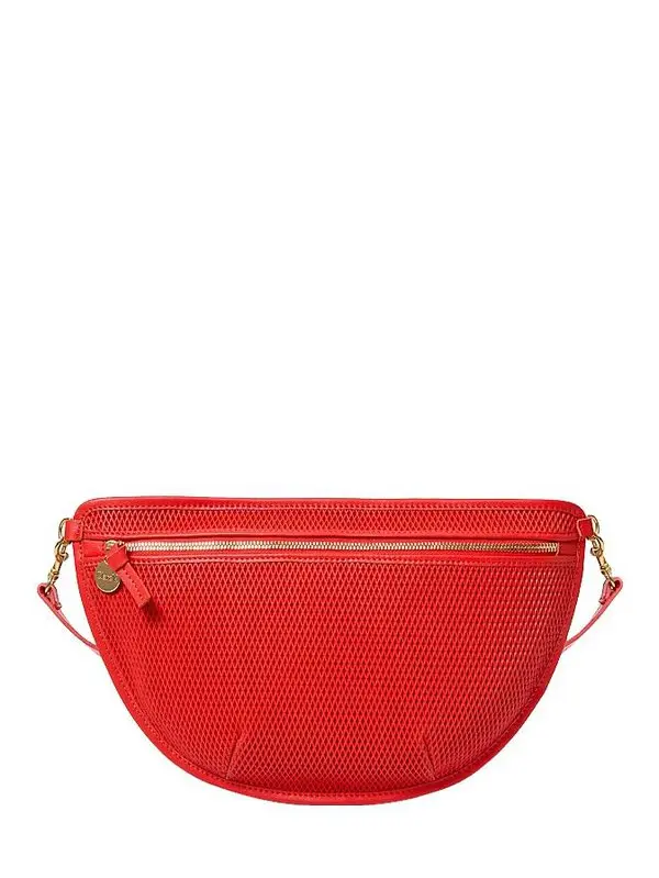 Clare V. Grande Leather Fanny Pack - Poppy