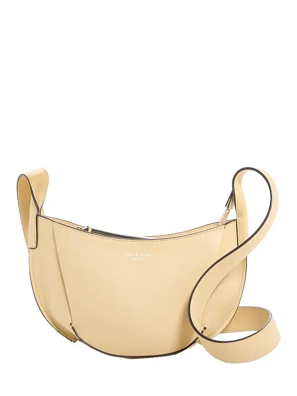 Rag & Bone Carter Leather Crossbody Bag - Butter