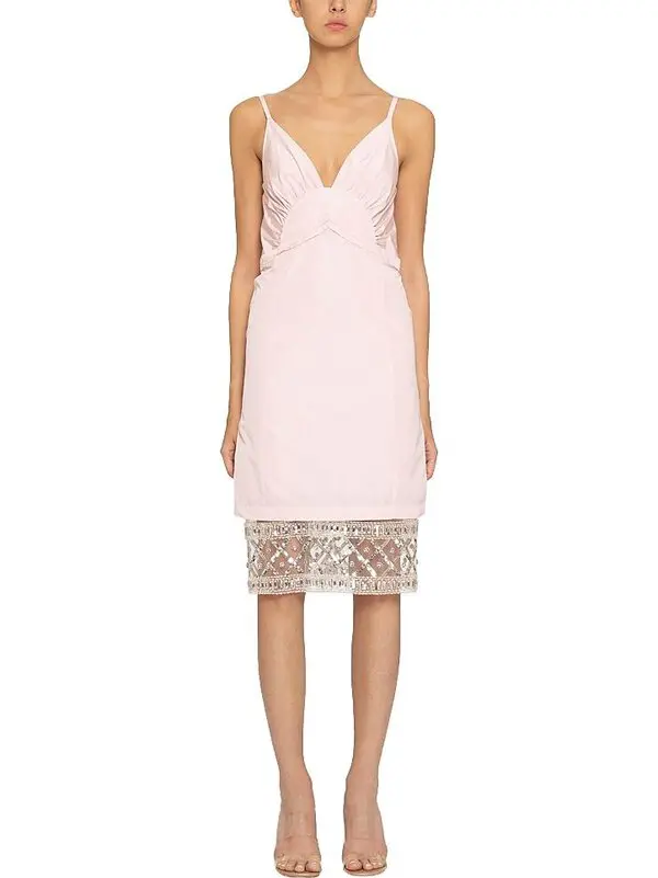 DES_PHEMMES 20s Slip Dress - Candy Pink