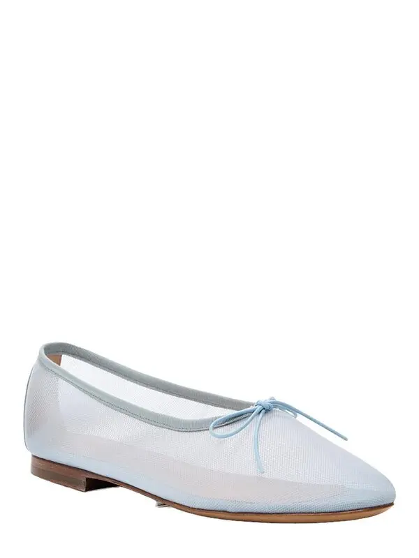 MANSUR GAVRIEL Dream Mesh Ballerina Flats - Baby Blue