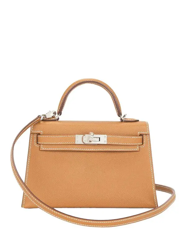 Hermès Epsom Kelly 20 Handbag - Gold