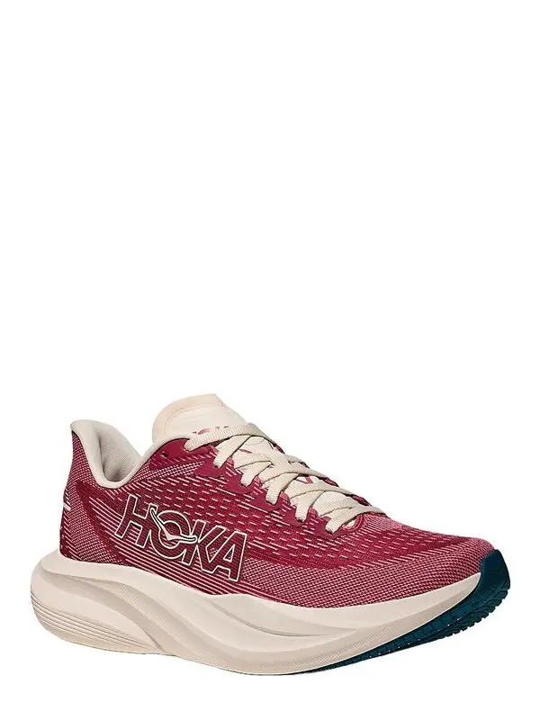 HOKA® Mach 7 Running Sneakers - Lingonberry/cranberry