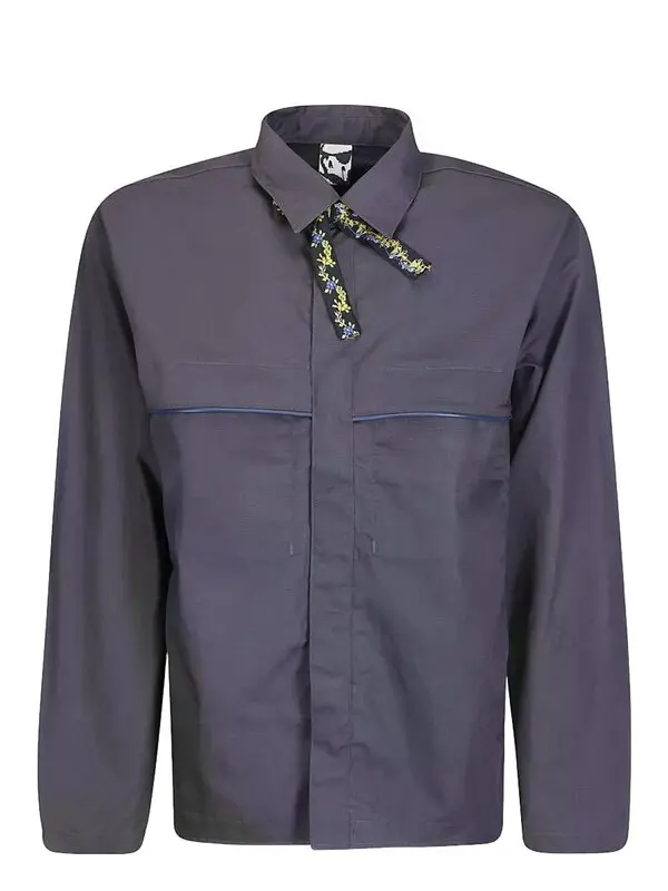 GR10K Ripstop Overshirt - Grey