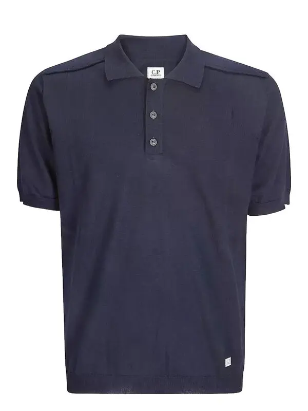 C.P. COMPANY Short-sleeve Polo Shirt - Blue