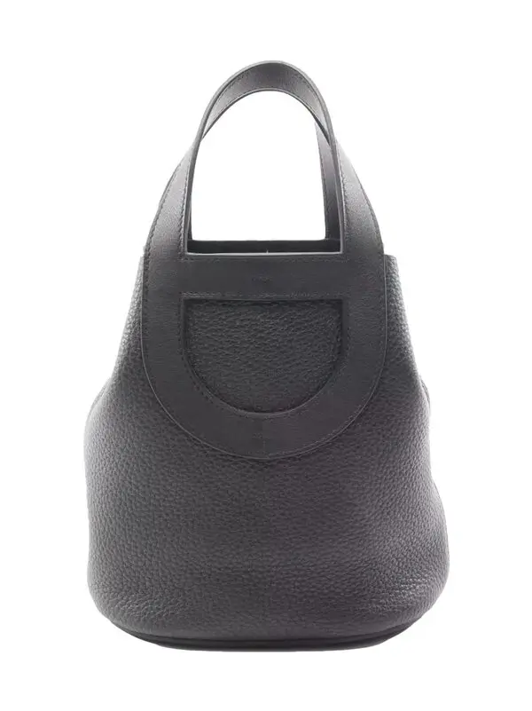Hermès 2022 Clemence And Swift In The Loop 18 Handbag - Black