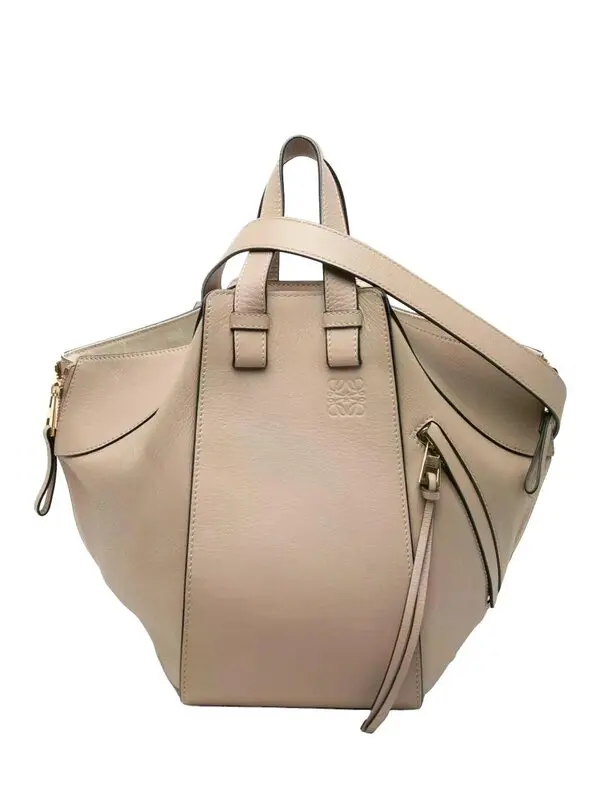 Loewe Small Grained Calfskin Hammock Bag - Brown