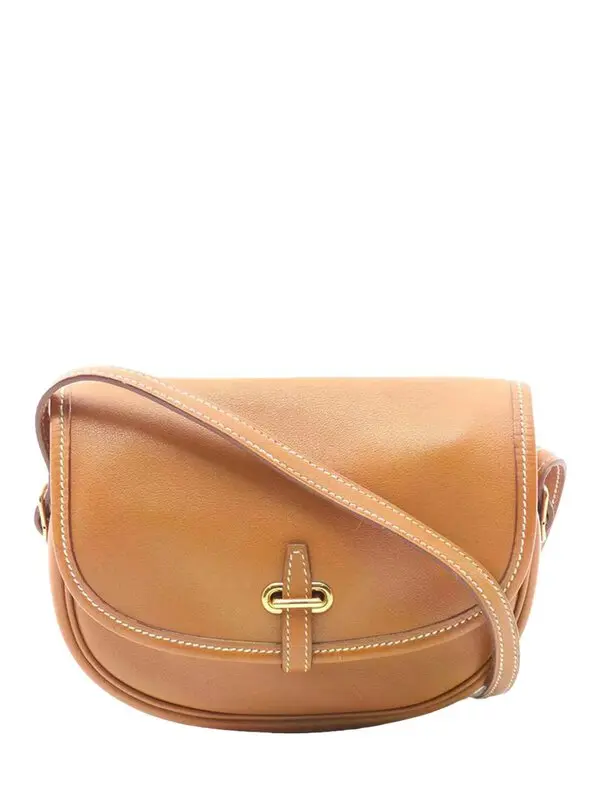 Hermès 2000-2026 Mini Gulliver Balle De Golf Crossbody Bag - Brown