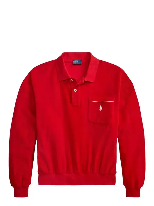 Polo Ralph Lauren Long-sleeve Polo Shirt - Red