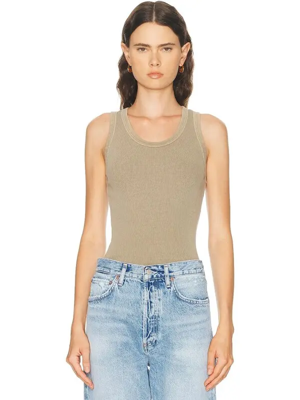 AGOLDE Poppy Tank Top - Trail